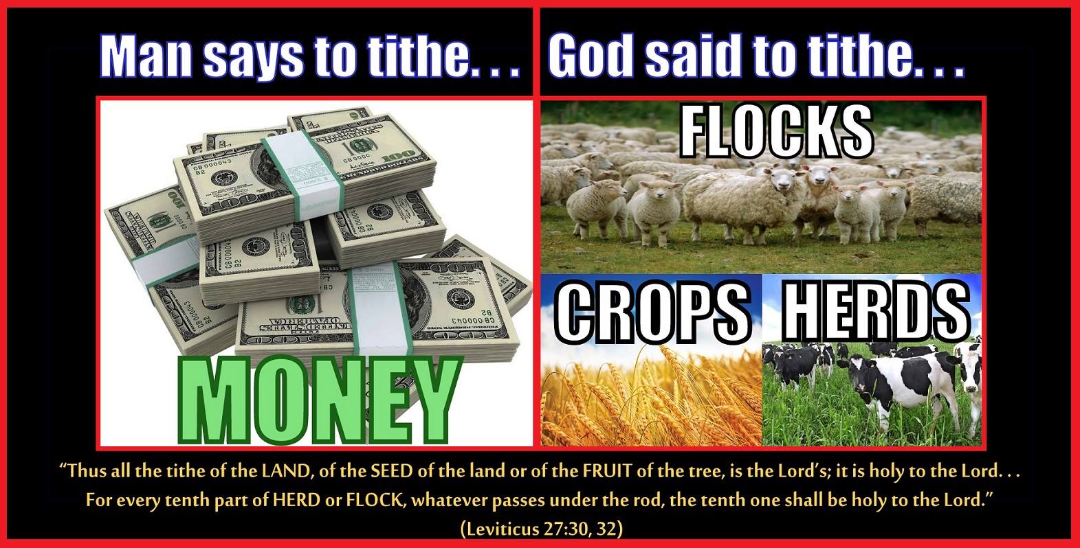 The Tithing Laws – Part 3 – Exit Churchianity